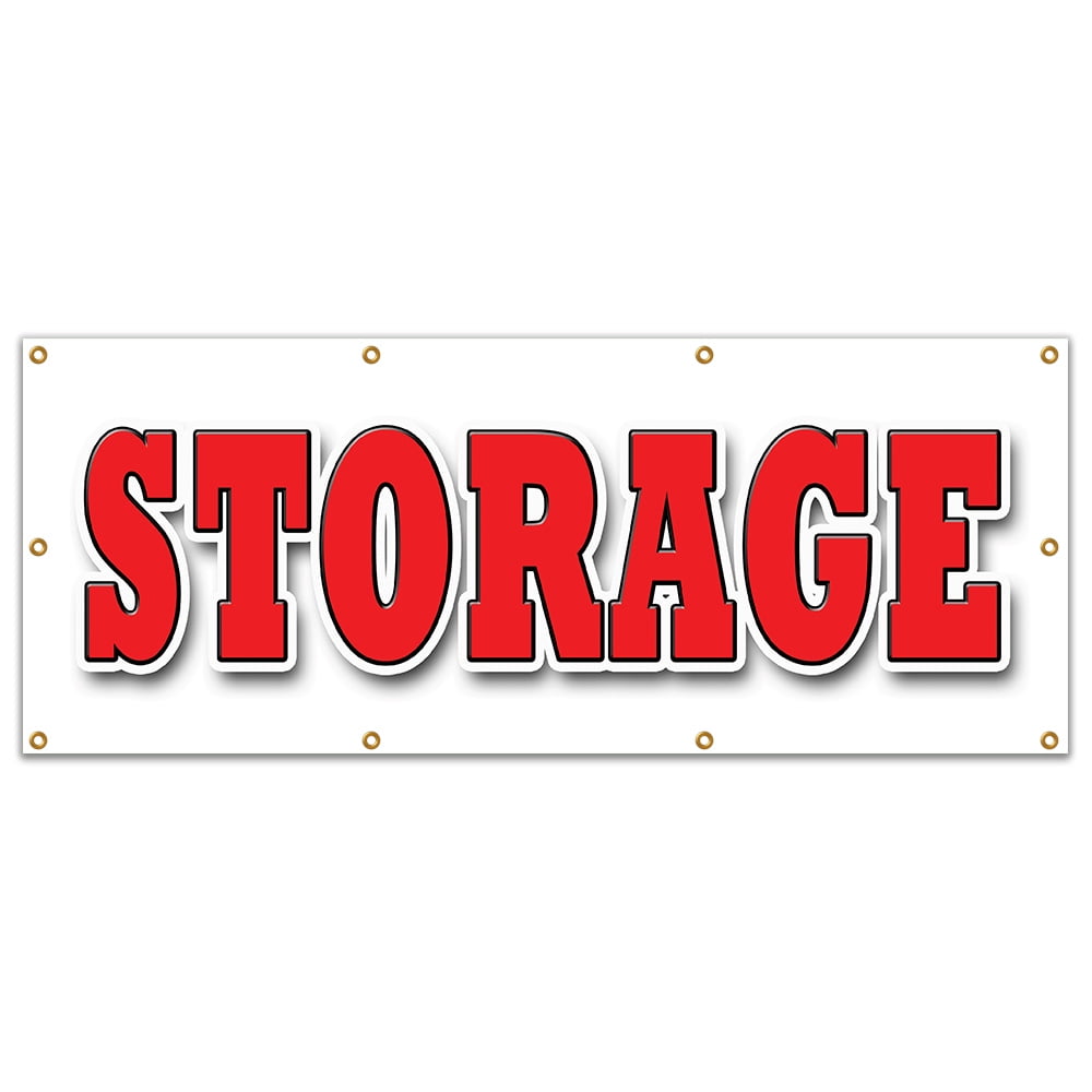 36"x96" STORAGE BANNER SIGN long short term climate controlled secure ...