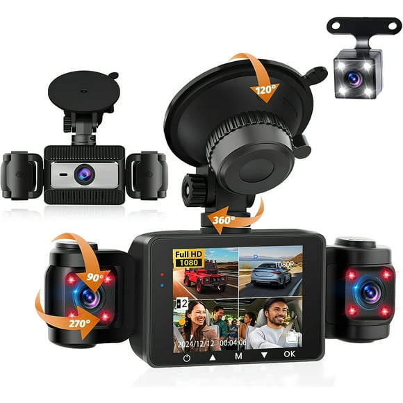 4 Channel Dash Cams in Dash Cam Features - Walmart.com