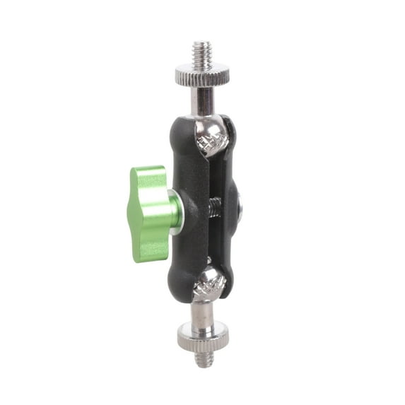 360 Adjustable Aluminum Camera Screw Adapters 1/4inch Male to Male ...