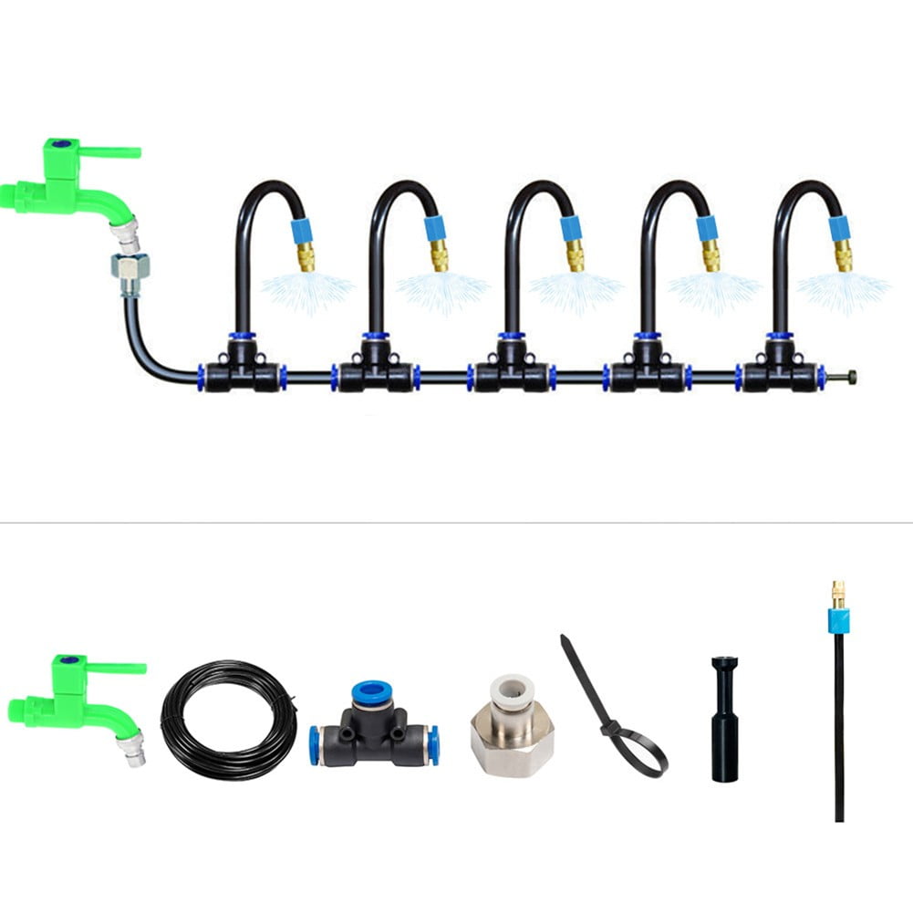 360° Adjustable Copper Spray Irrigation System Farm Agriculture Cooling ...