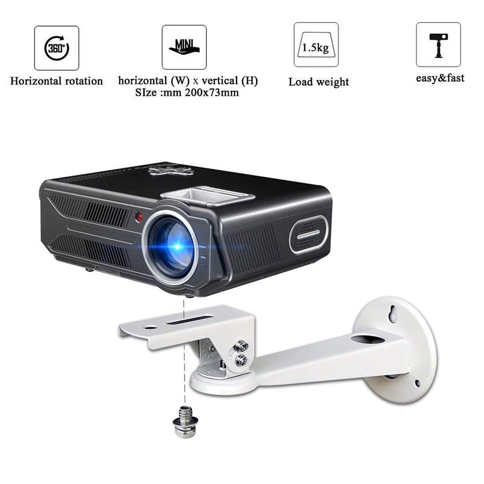 Universal Mini Projector Mount, 360 Angle, Ceiling/Wall, Compact ...