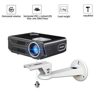 TSV Universal LCD Mini Projector Ceiling Mount - Aluminium, 360-degree ...