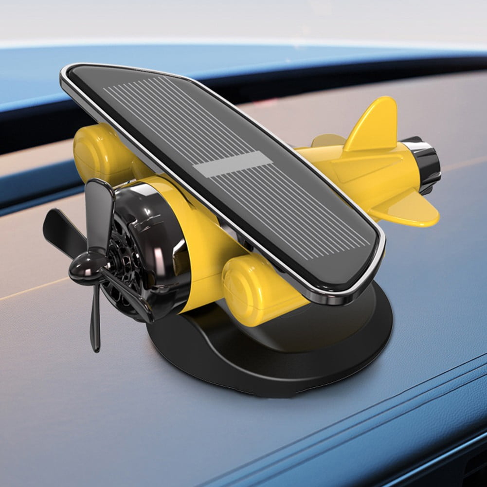 360° Automatic Rotation Solar Powered Rotating Aircraft Dashboard ...