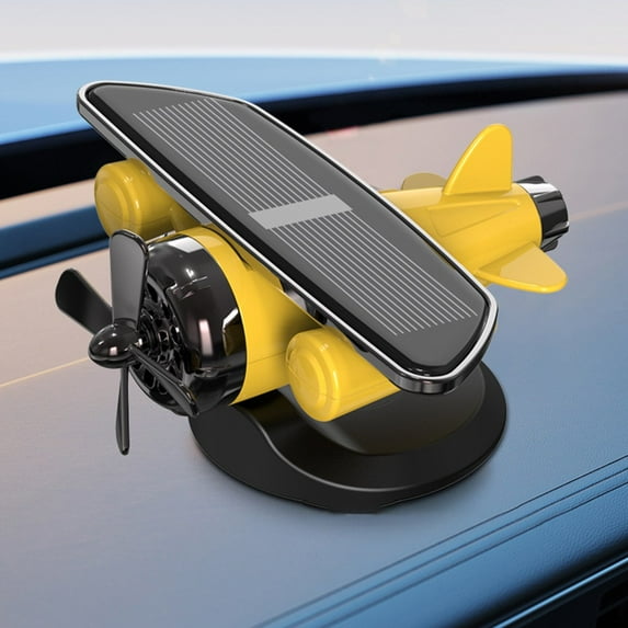 360° Automatic Rotation Solar Powered Rotating Aircraft Dashboard ...