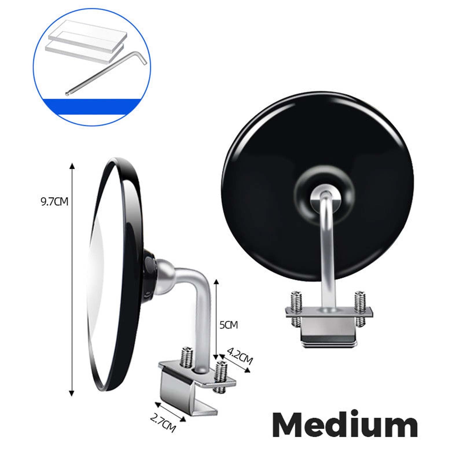 360° Blind Spot Car Rearview Mirror - High-Definition Stainless Steel ...