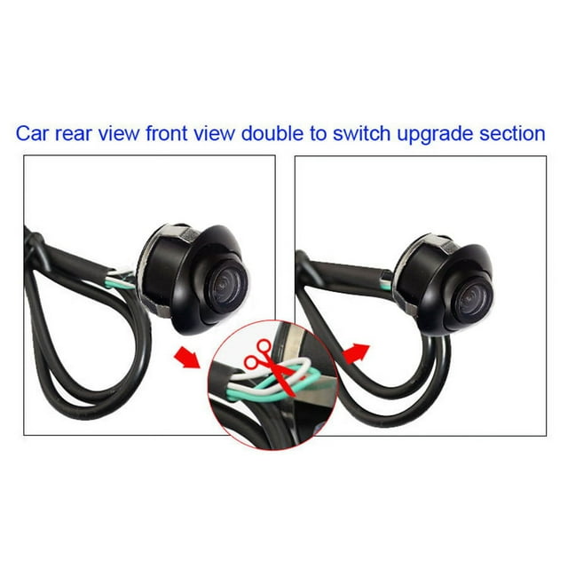 360 Car Rear Front Side View Backup Reversing Camera Mirror Image ...