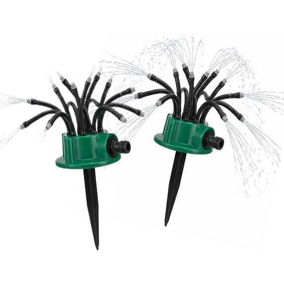360° Coverage Precision Garden Irrigation Sprinkler, Lawn Water ...