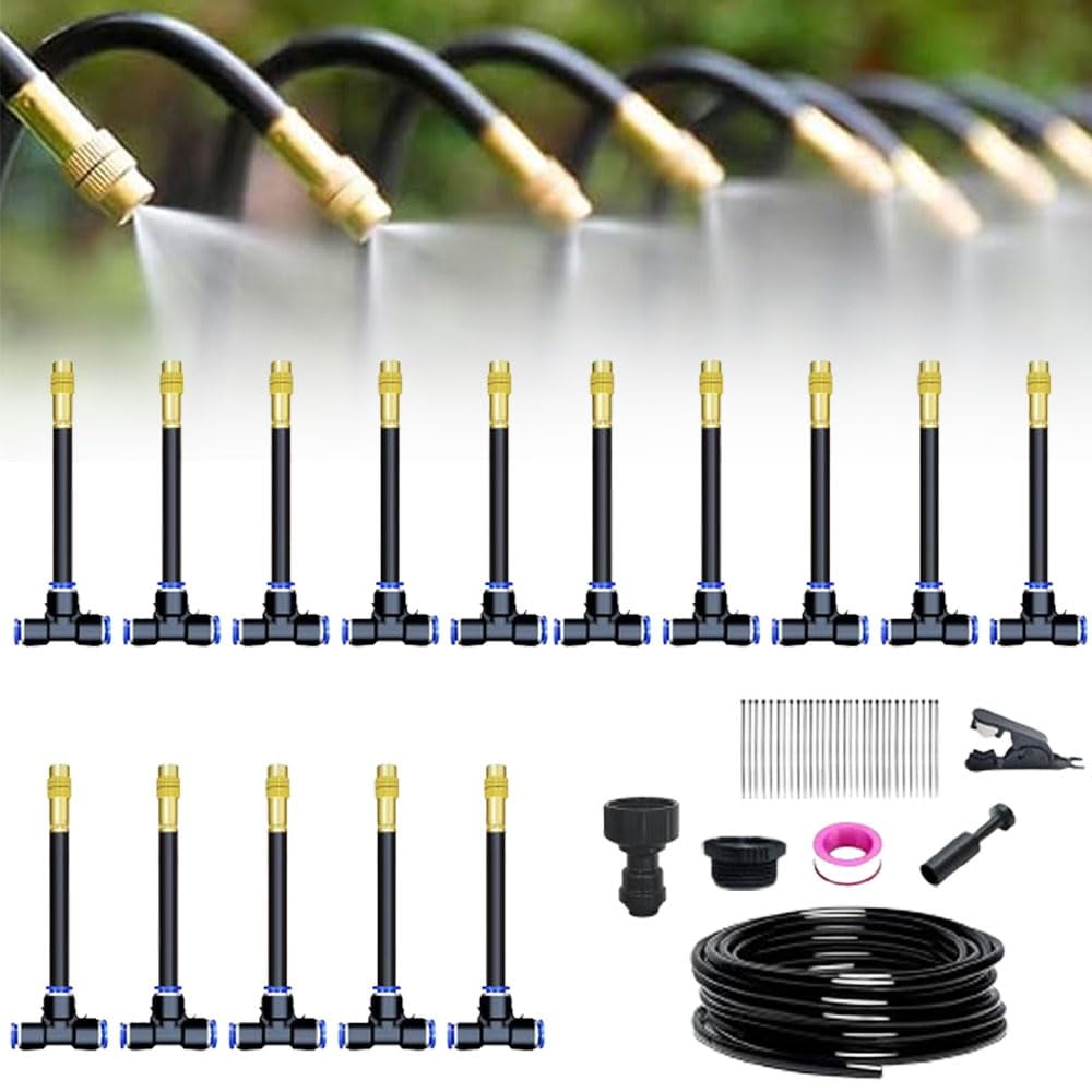 360° Curved Garden Automatic Irrigation System, 2025 Upgrade Drip ...