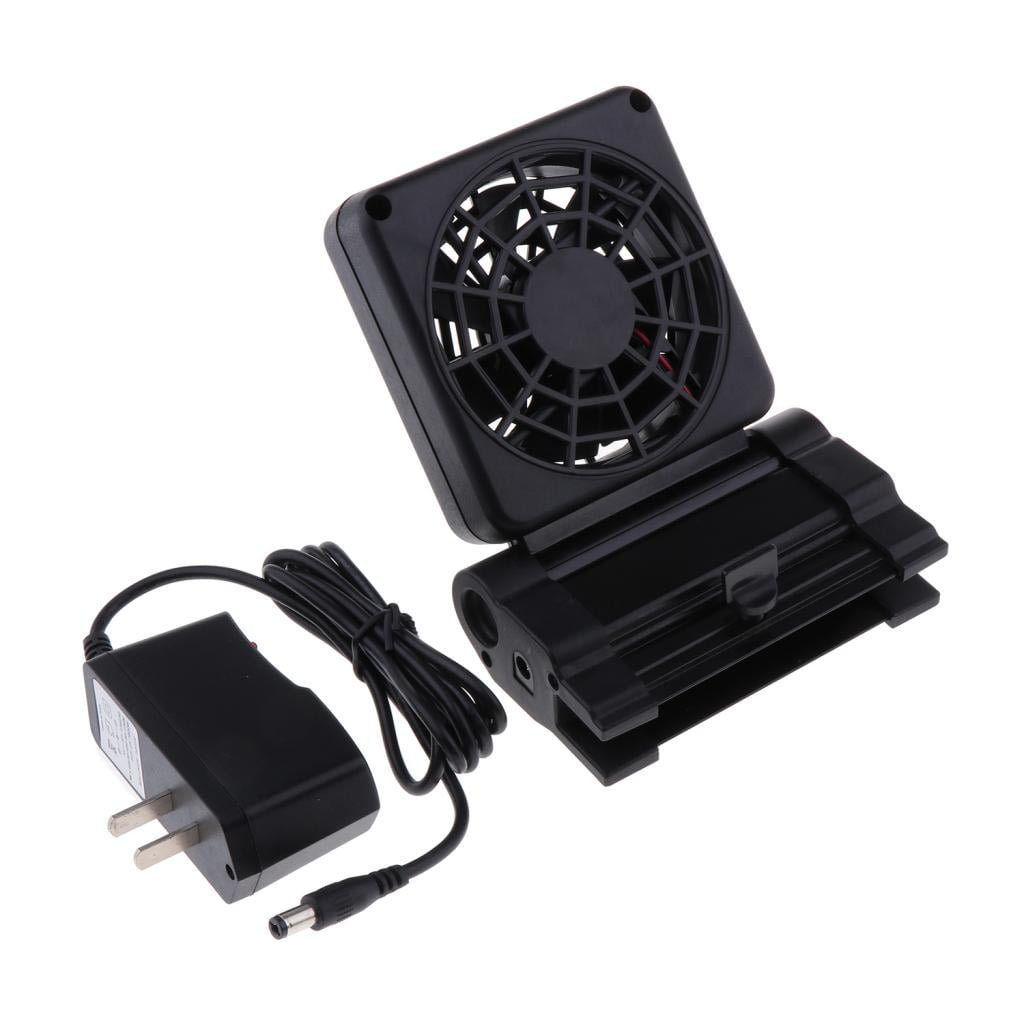 360 Degree Adjustable Aquarium Cooling Fan Fish Tank Cold Wind Water ...