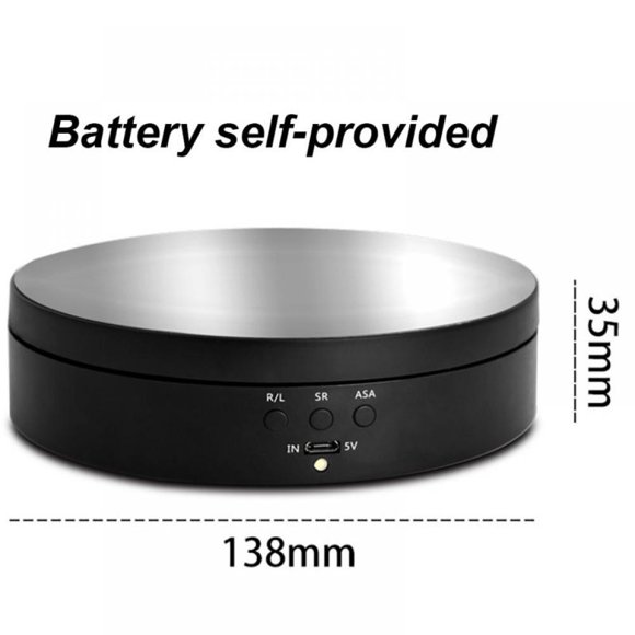 Battery Operated Rotating Display Stands for Jewelry and Collectibles