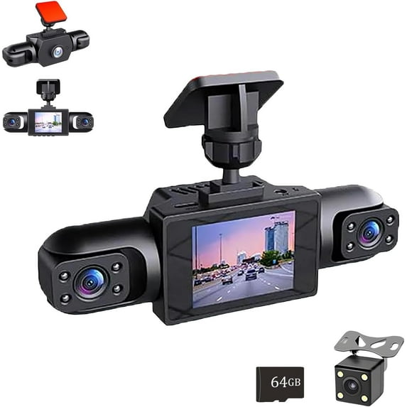 360° Degree Full View Car Dashcam System,4k 1080p Panoramic Driving ...