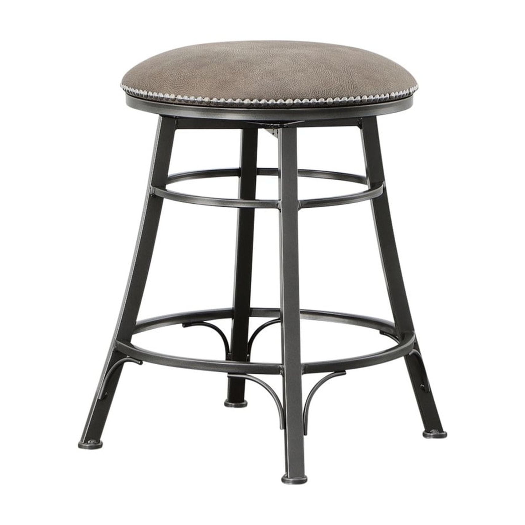 360-Degree Mobility, Reduced Body Strain / Stylish Gray Counter Stool ...