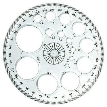 Westcott 6 inch Clear Plastic Protractor, 1 Piece - Walmart.com