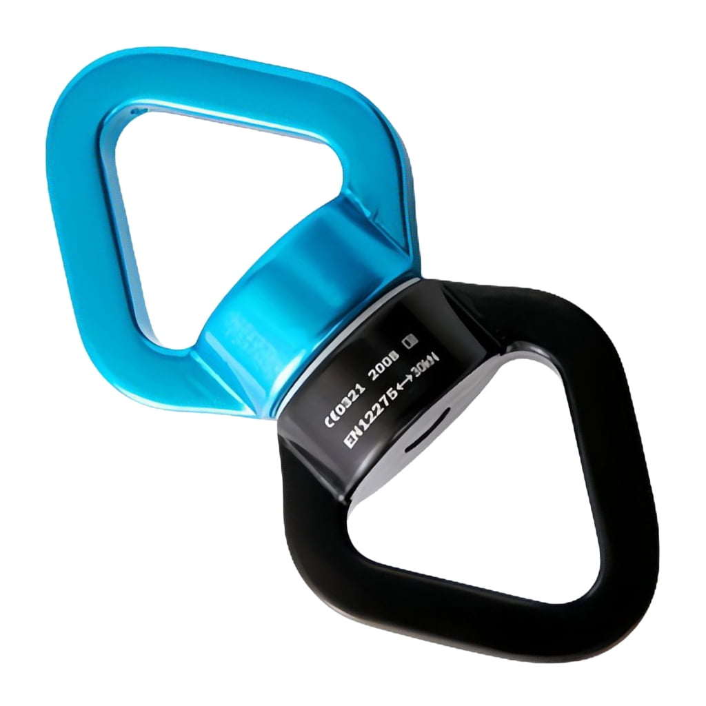 360 Degree Rope Swivels Connectors for Hammock Rock Climbing 30KN ...