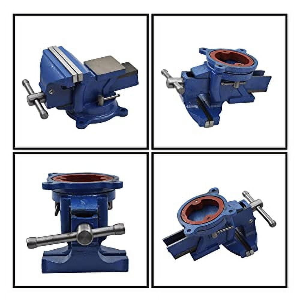 360 Degree Rotary Cast Iron Heavy Duty Vise 4 Inch Vise for Electronic ...