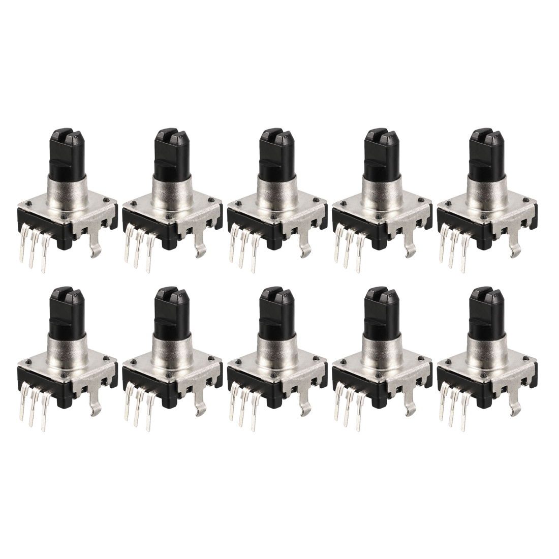 360 Degree Rotary Encoder Code Switch Digital Potentiometer 5 Pins 14 ...