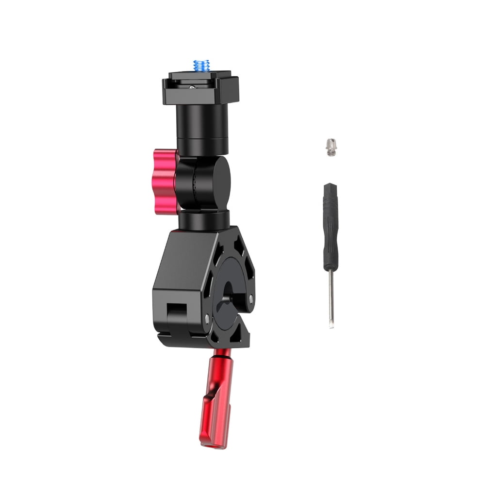 360 Degree Rotatable Action Camera Bike Mount Aluminum Alloy Clamp ...