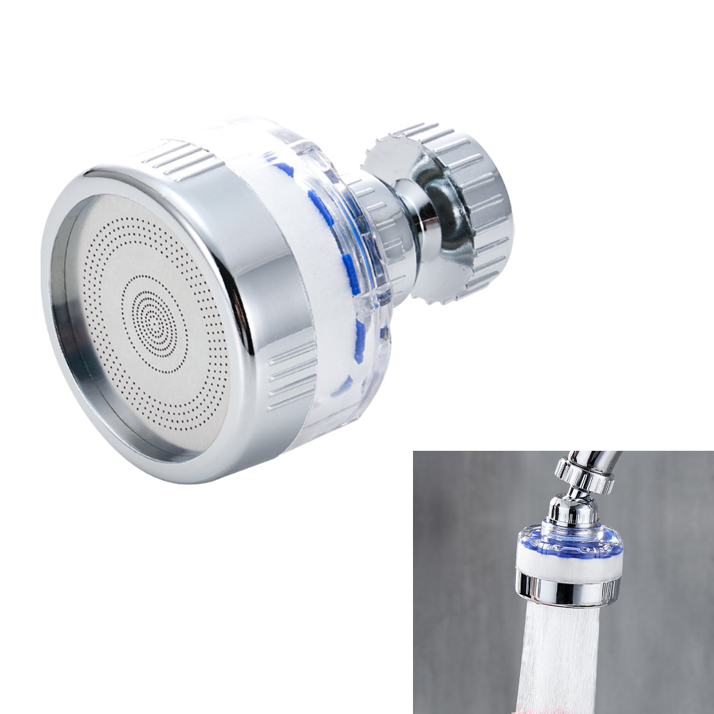 360 Degree Rotatable Faucet Extender Kitchen Faucet Aerator Anti Splash ...