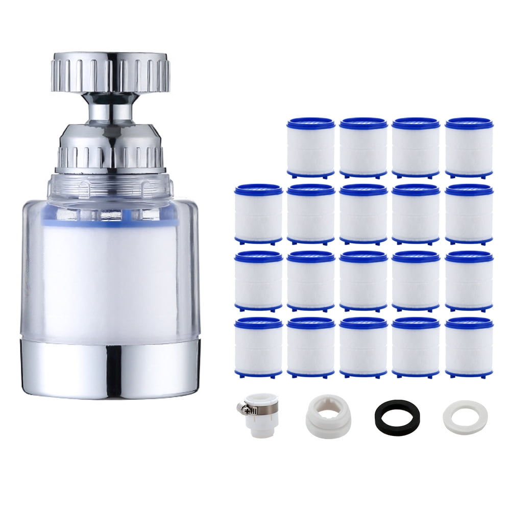 360 Degree Rotatable Faucet Extender Kitchen Faucet Aerator Anti Splash ...
