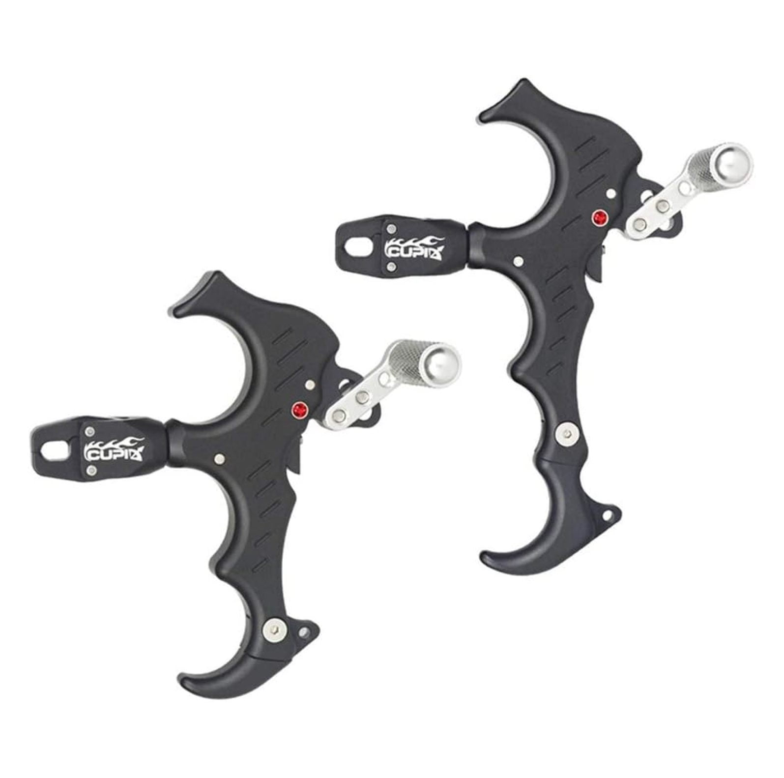 360 Degree Rotate Clamp Compound Bow Release Aids 3 or 4 Fingers ...