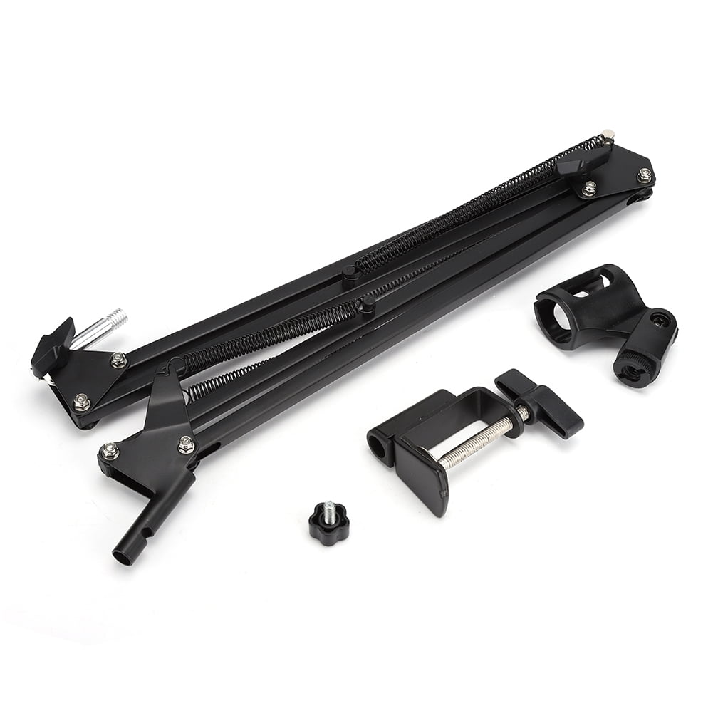 360-Degree Rotating 5/8 Inch Metal Microphone Bracket Kit for ...