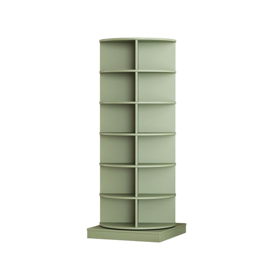 360 Degree Rotating 6-Tier Shoe Tower 24 Pairs Entryway Space Saver ...