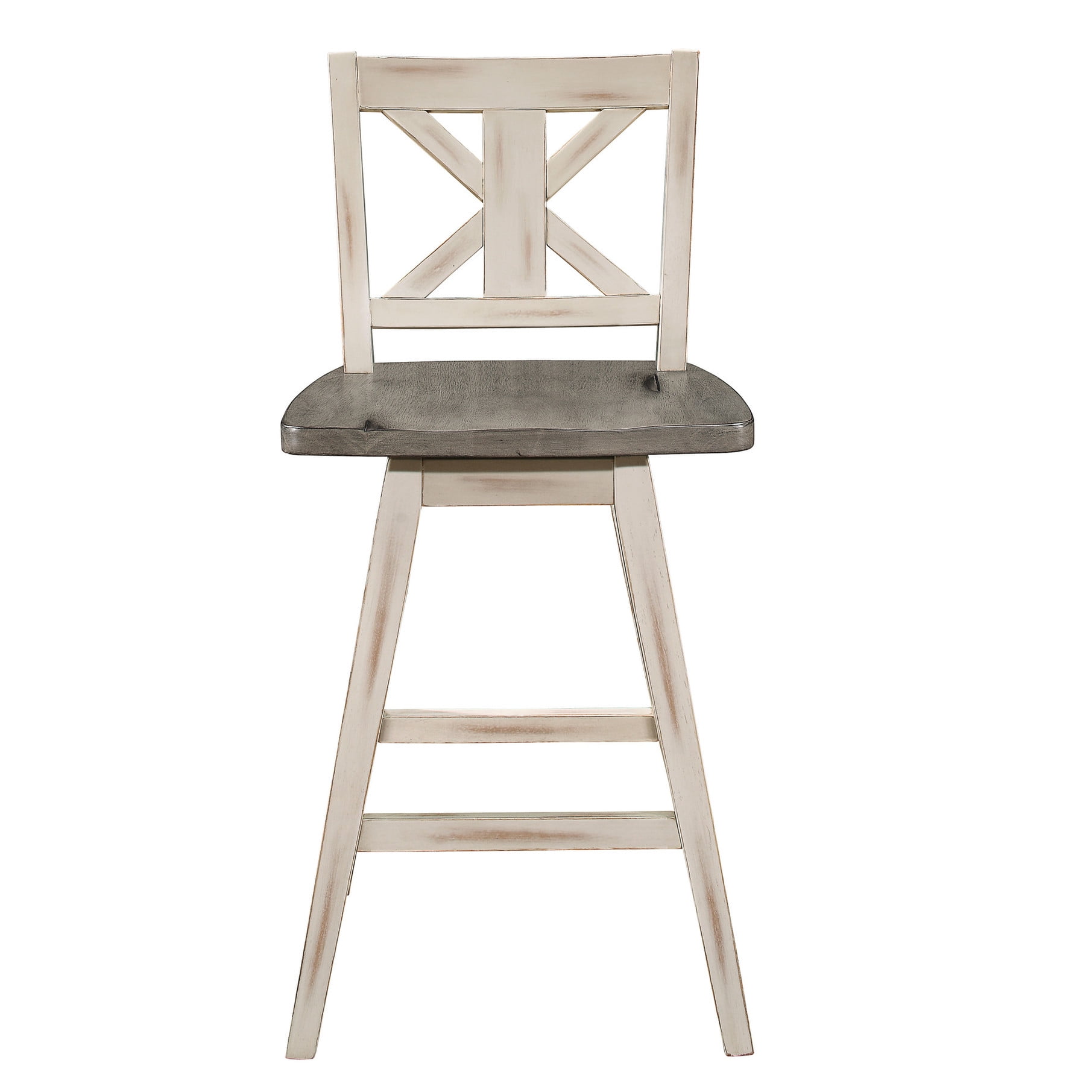 360-Degree Rotating Chairs / For Kitchen Dining / Solid Wood 2-Piece ...