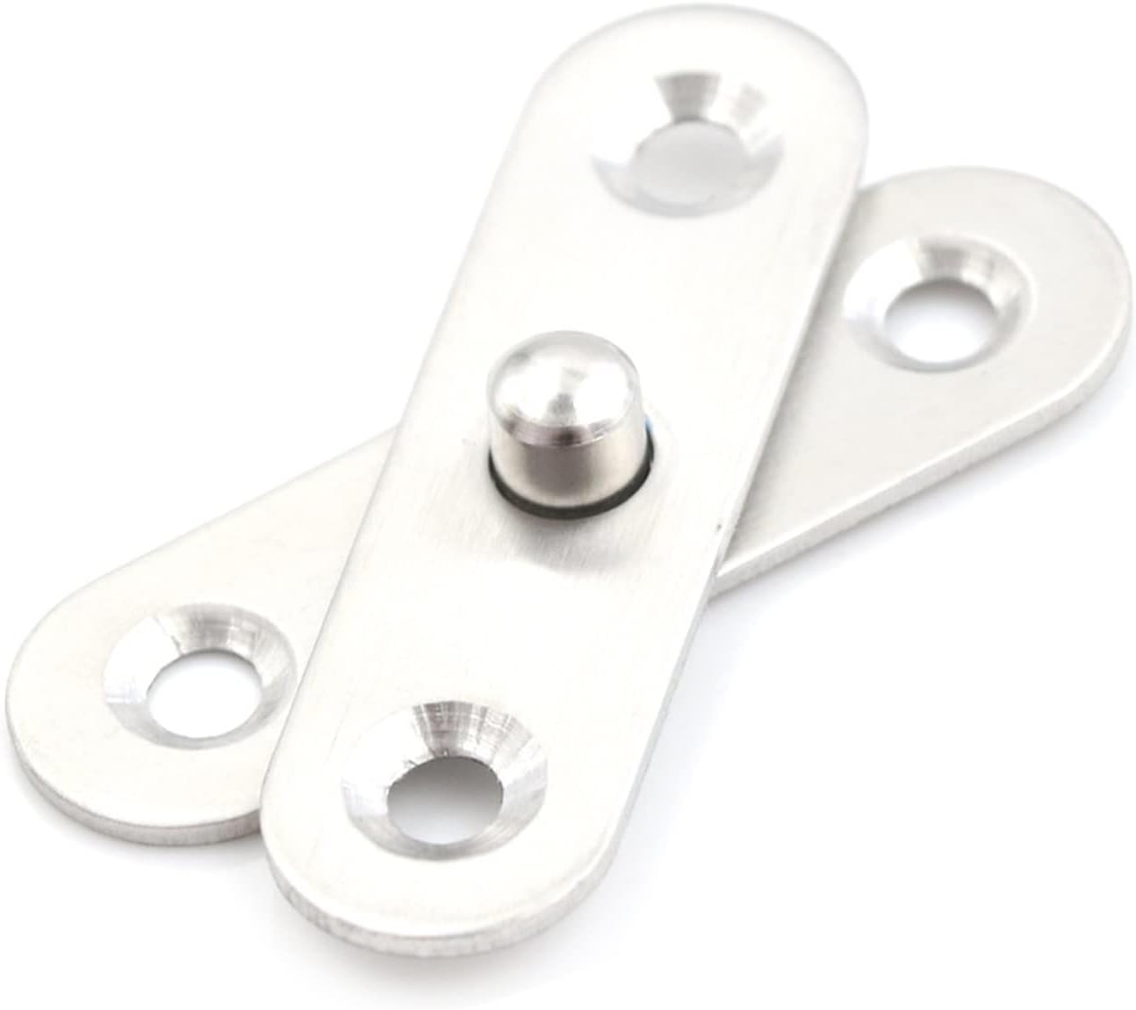 360 Degree Rotating Hinge DIY, Stainless Steel Door Pivot Up Down Shaft ...