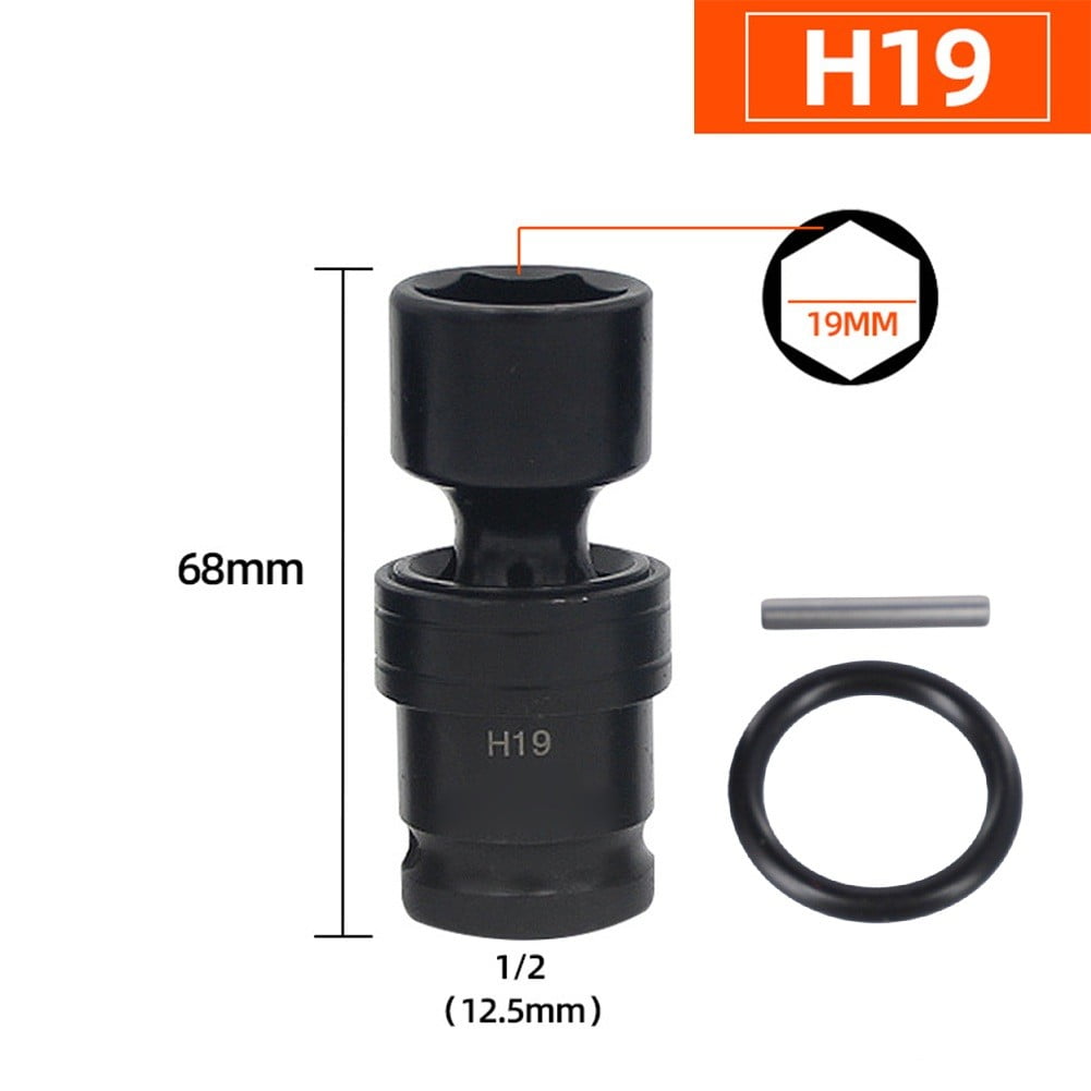 360 Degree Rotating Joint Hex Socket Adapter Designed for Electric and ...