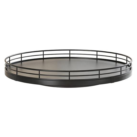 360 Degree Rotating Lazy Organizer Round Countertop Spice Rack ...
