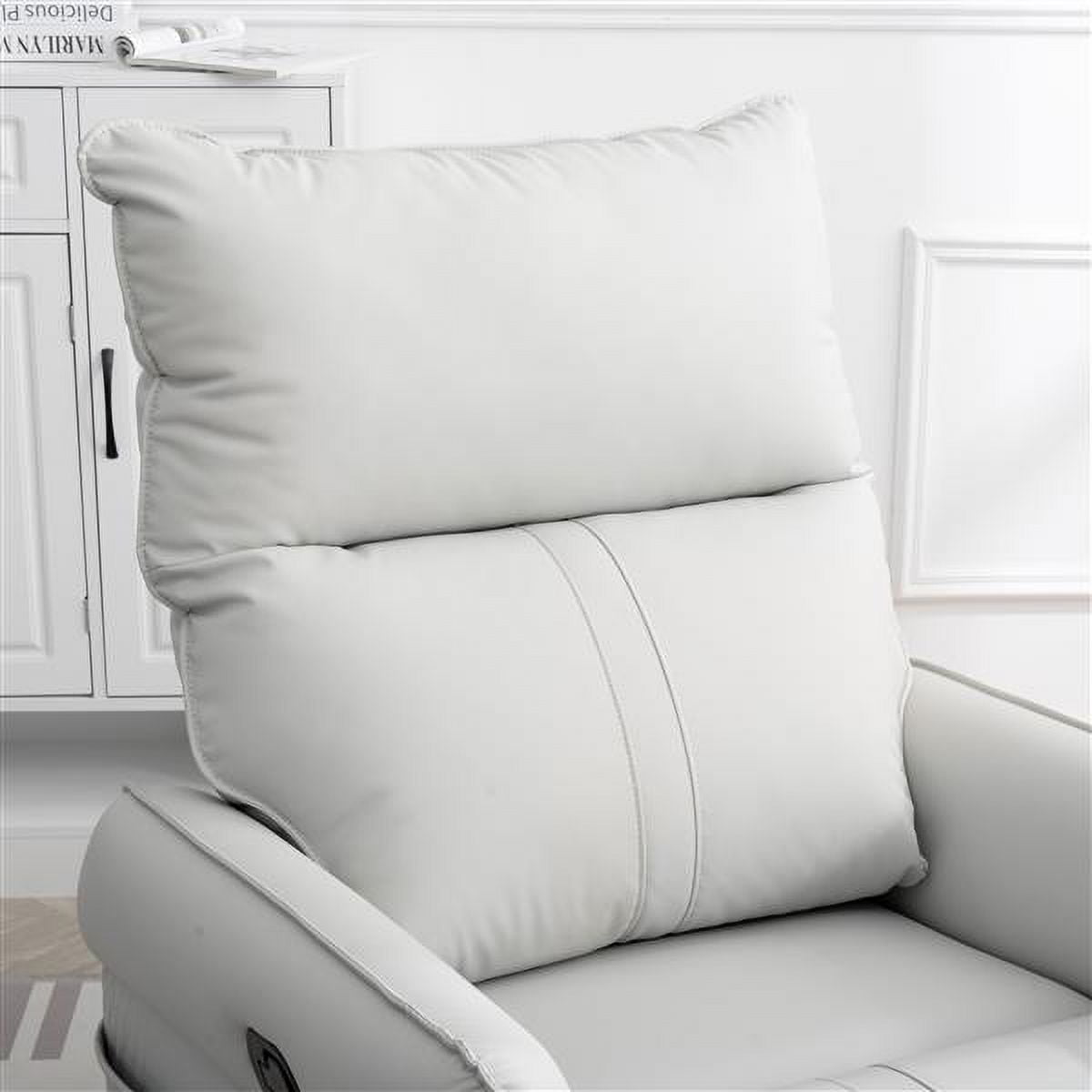 360-Degree Rotating Parenting Rocking & Glider Chair, Modern Compact ...