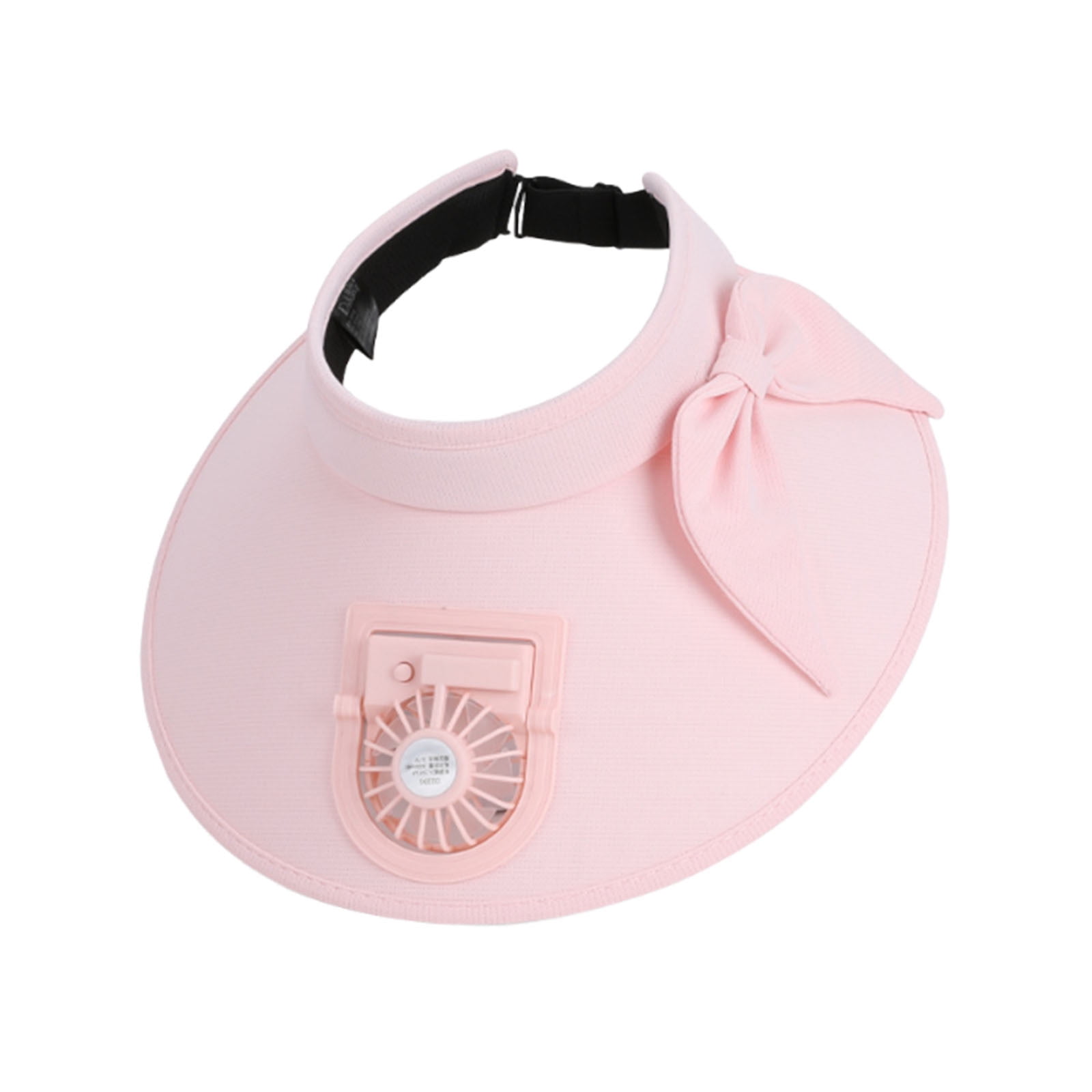 360 Degree Rotating Sun Visor Hat with Built-in Cooling Fan, USB ...