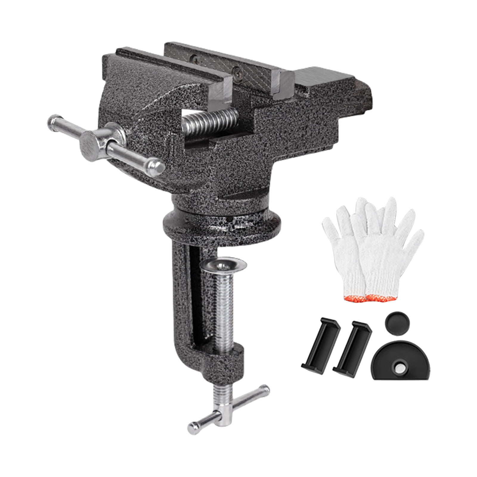 360 Degree Rotating Table Vises Multifunctional Cast Iron Rotate ...