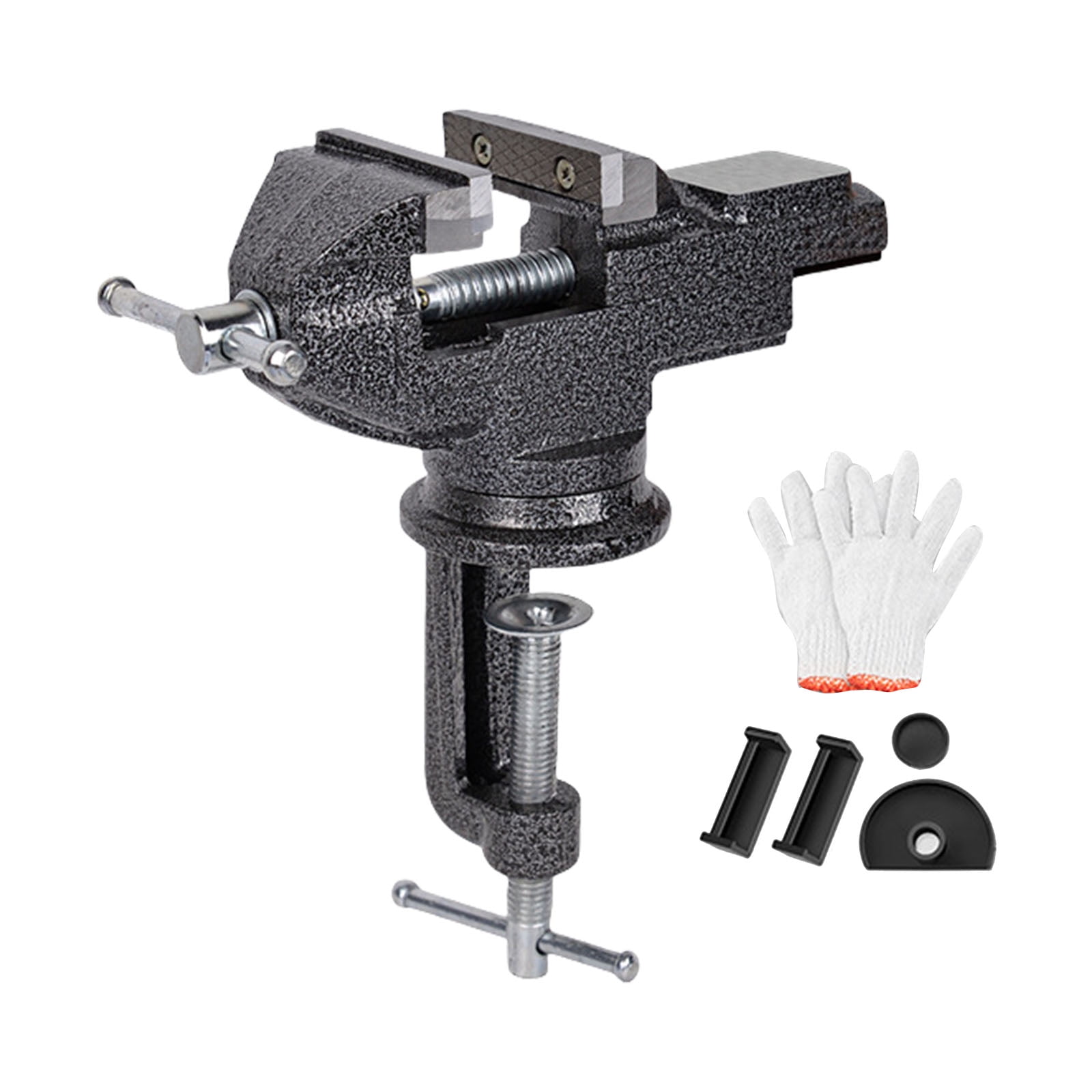 360 Degree Rotating Table Vises Multifunctional Cast Iron Rotate ...