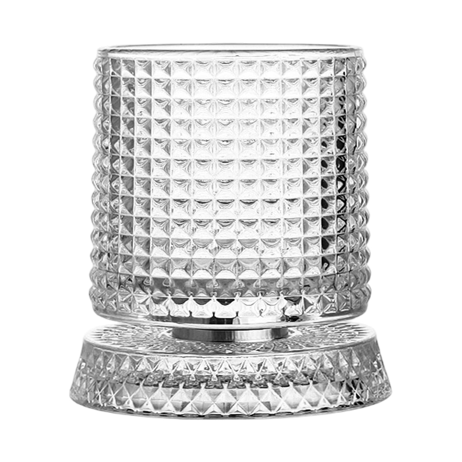 360 Degree Rotating Whiskey Glass,Spinning Crystal Wine Glass with ...