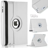 360 Degree Rotation Smart Leather Stand Case Cover for iPad 2/iPad 3 ...