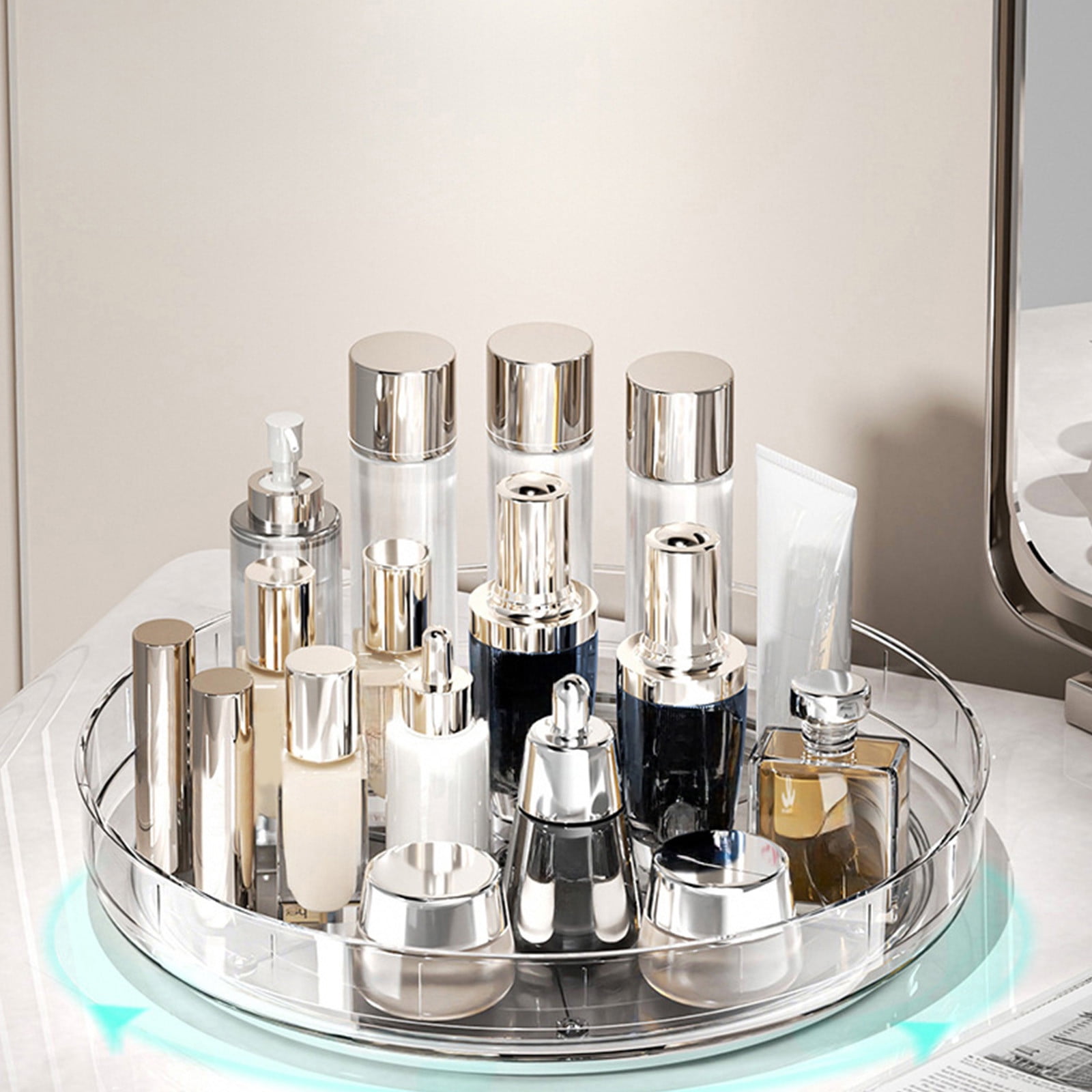 360-Degree Spinning Kitchen Storage Turntable Organizer for Cabinet ...