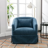 360 Degree Swivel Accent Chair, Swivel Cuddle Barrel Accent Sofa Chair ...