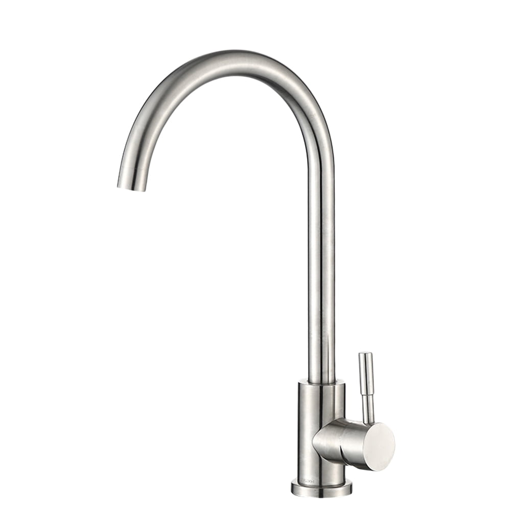 360 Degree Swivel Faucet Modern Hot and Cold Mixer Stainless Steel ...