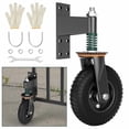 360 Degree Swivel Fence Gate Wheel, Heavy Duty 8 inch Gate Casters with ...
