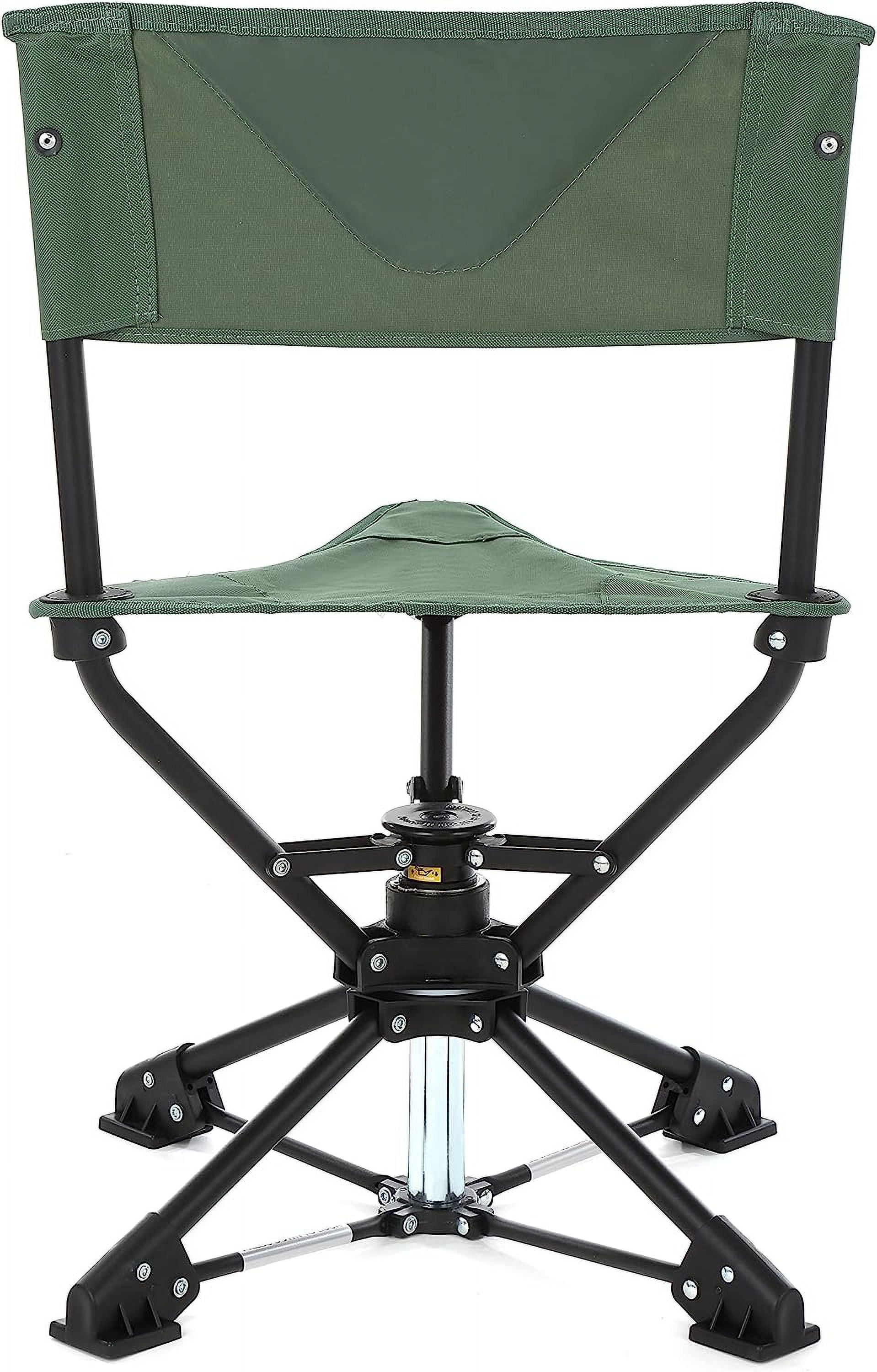 360° Degree Swivel Hunting Chair Stool Seat, Perfect for Blinds, No ...