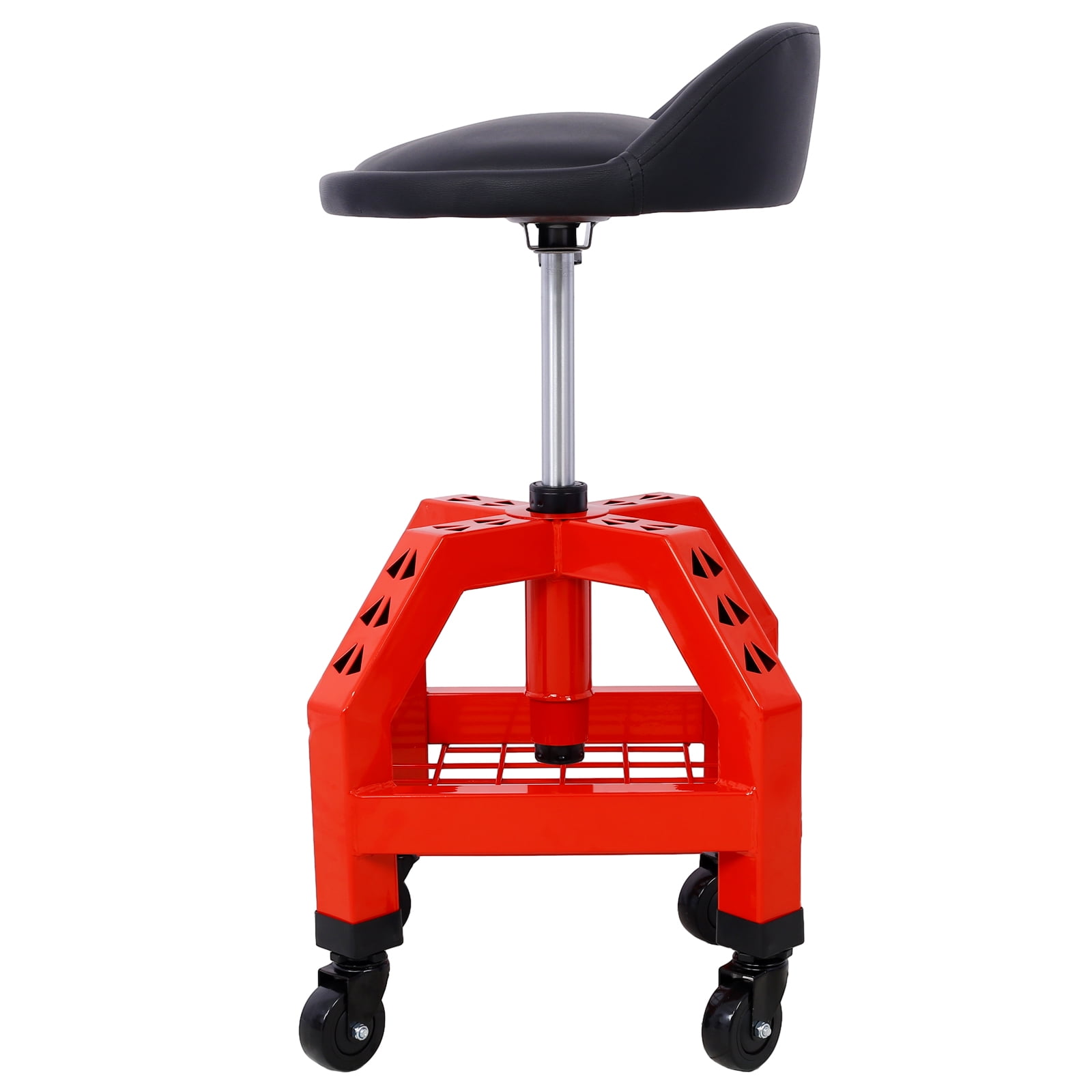 360 Degree Swivel Mechanics Stool with Casters, Heavy Duty Rolling Seat ...