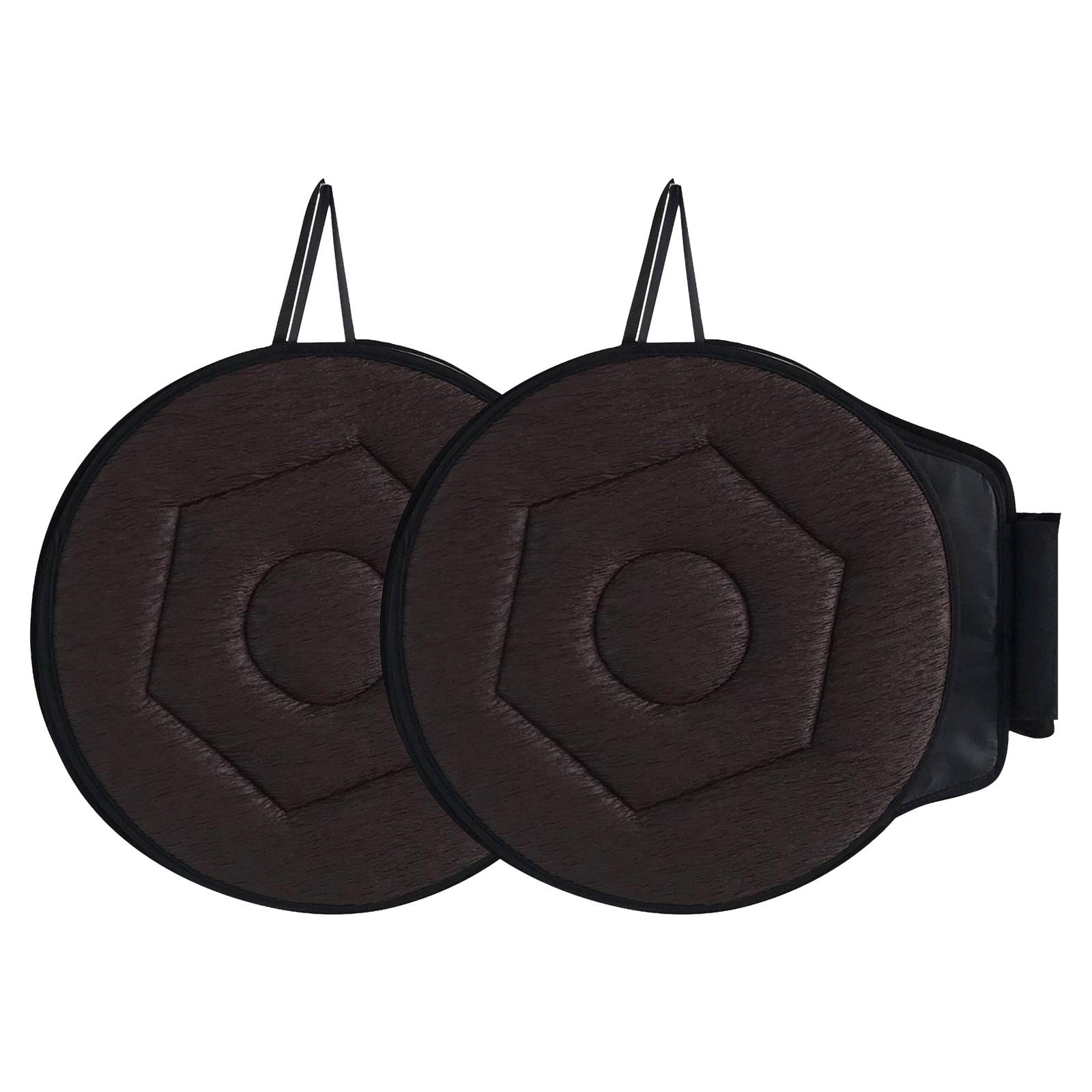 360 Degree Swivel Seat Cushion for Car or Chair,2pc Rotating Seat ...