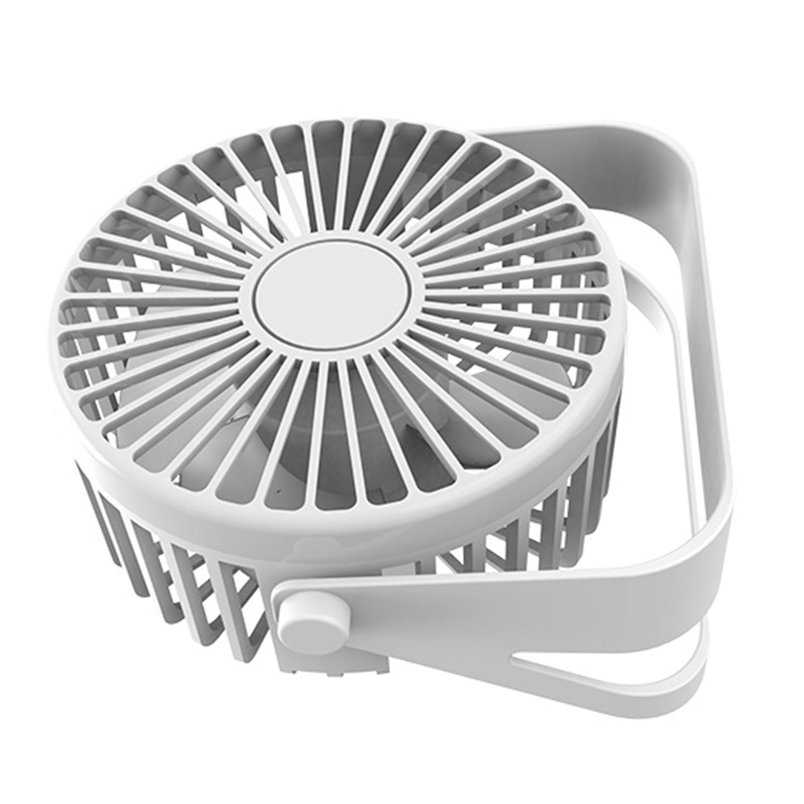 360 Degree USB Desktop Fan Hangings Fan 3 Speed Removable Fan Cover ...