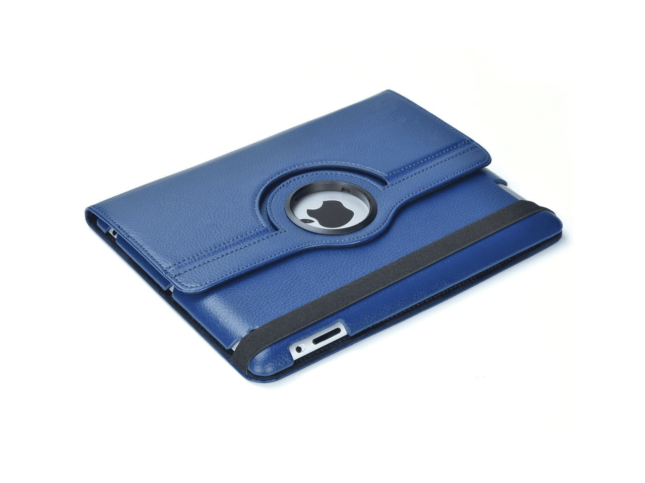 360 Degrees Revolving Leather Case Folio Cover with built-in Stand for ...