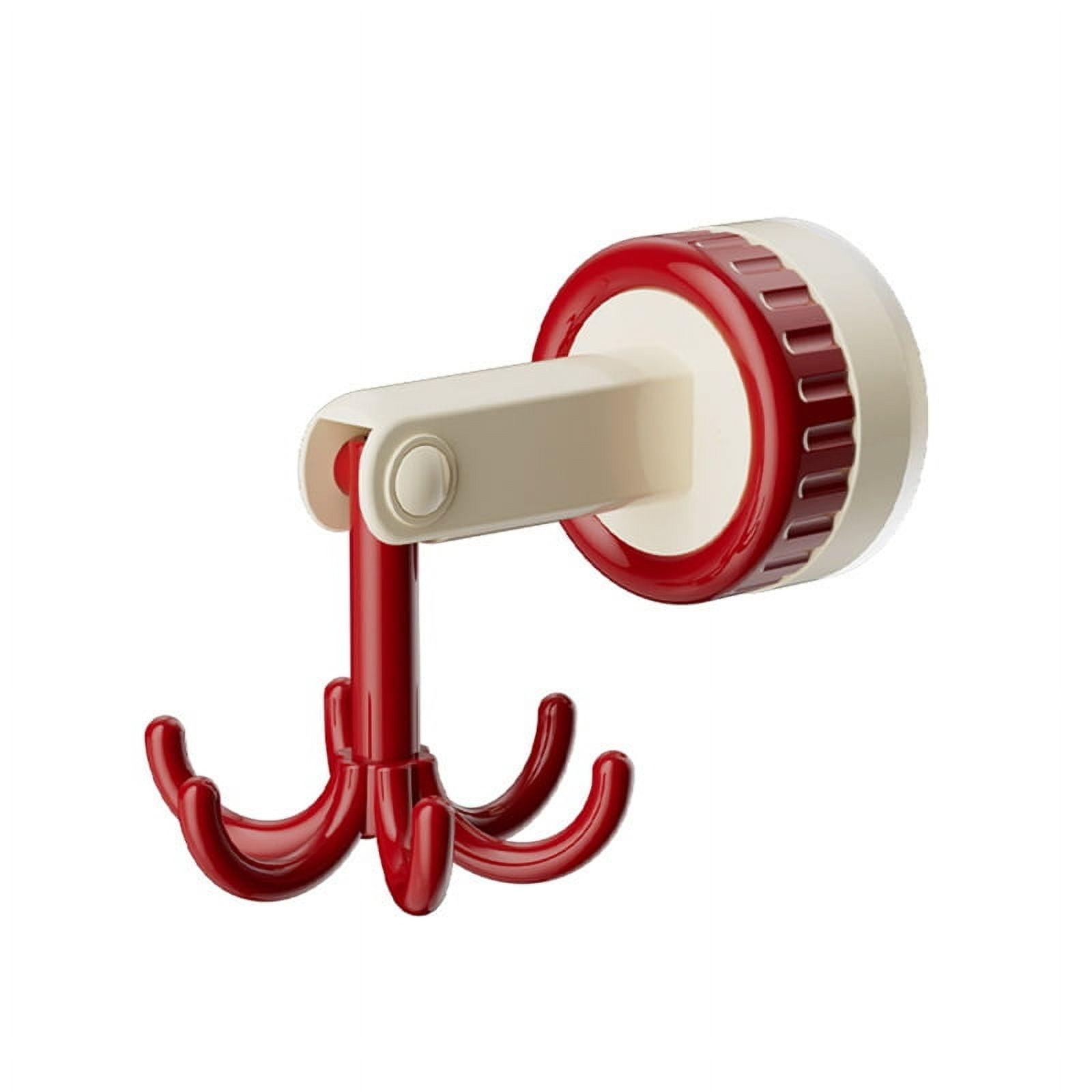 360 Degrees Rotating Folding Hook, Self-Adhesive Suction Cup Hooks ...