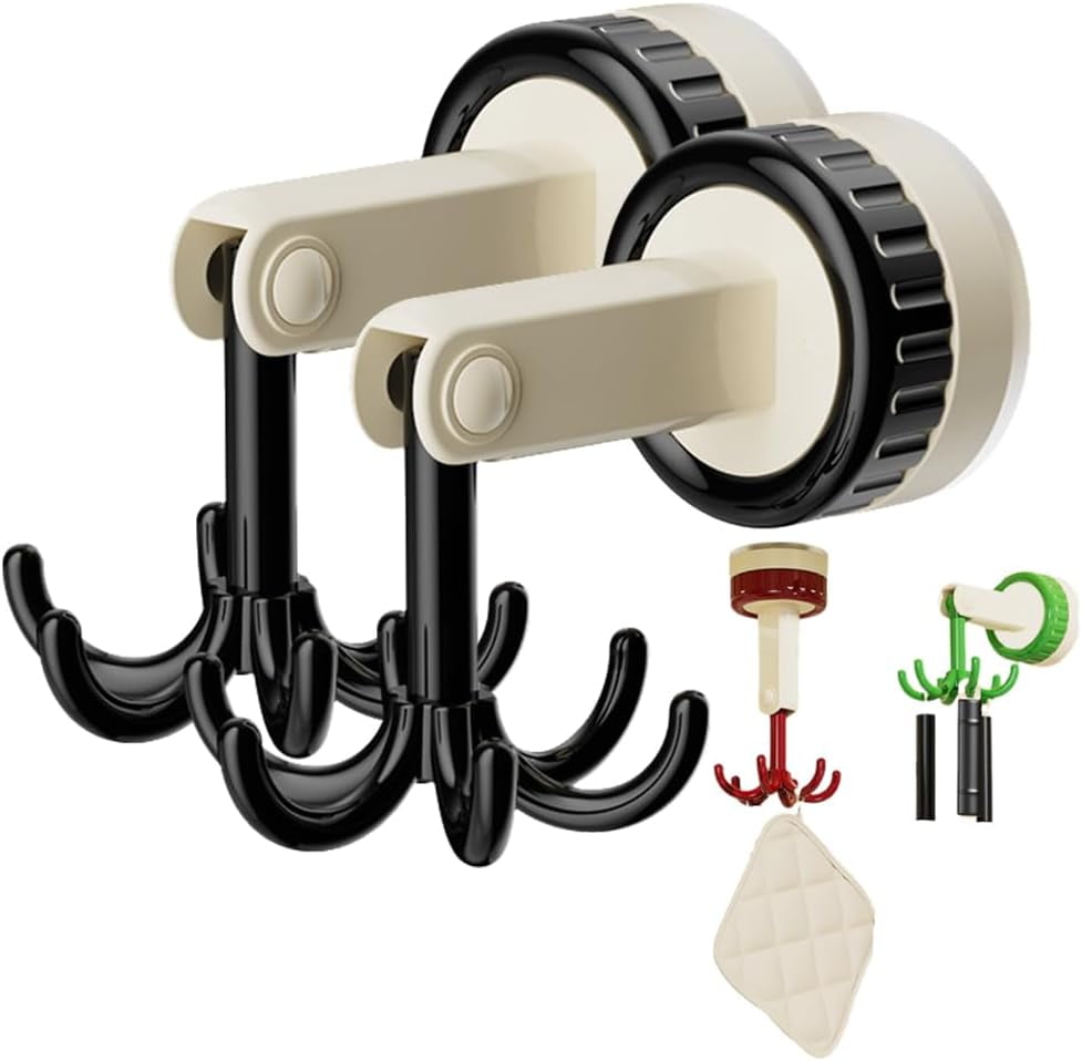 360 Degrees Rotating Folding Hook, Utility Hook Kitchen Hooks for ...