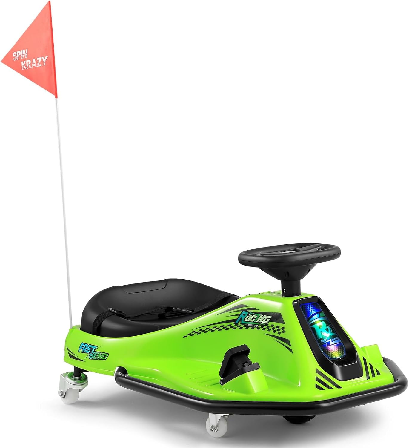 360 Degrees Rotating Ride On Drift Car, 24V Electric Drifting Go Kart ...