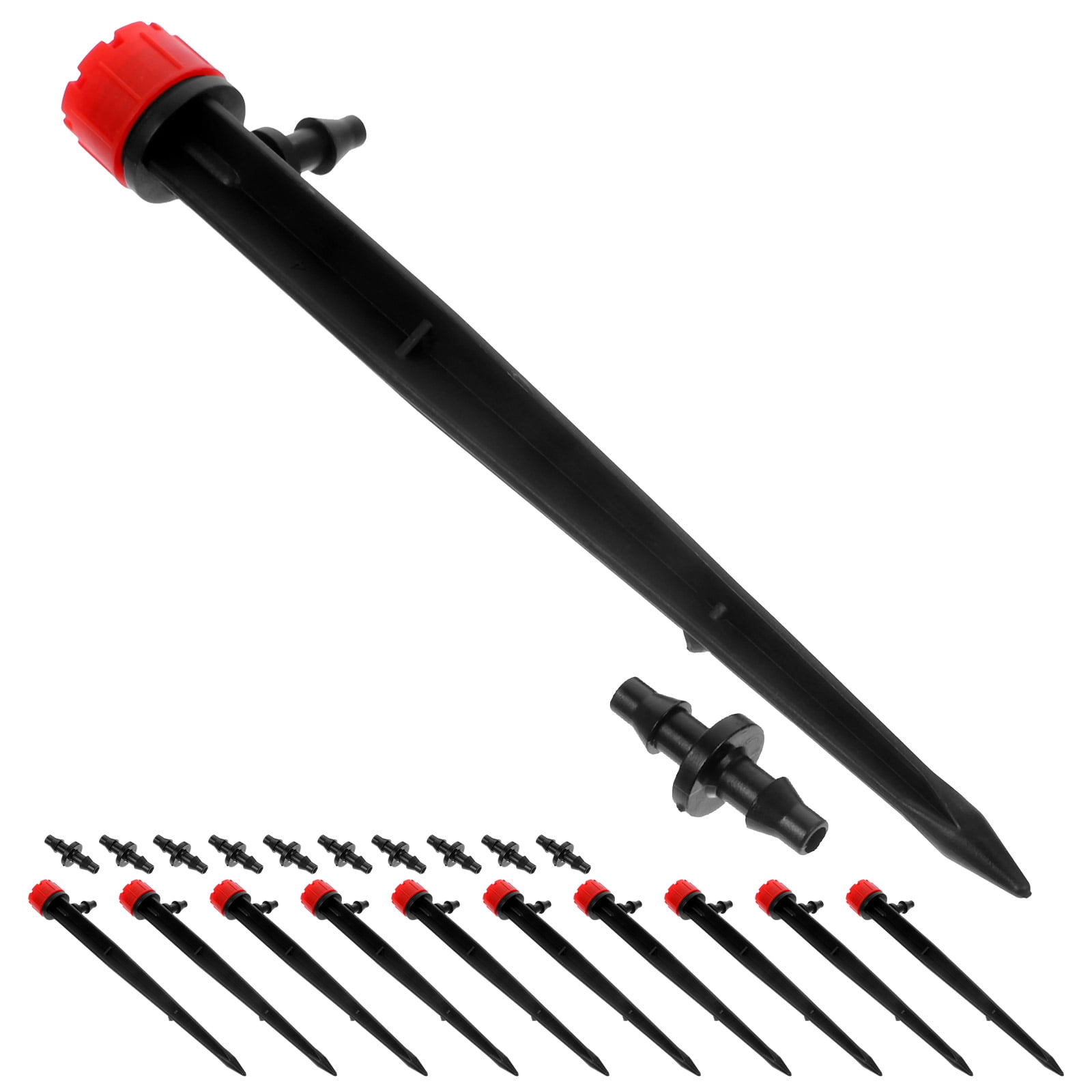 360 Degrees Sprinkler Adjustable Sprinkler 8 Holes Spray Nozzles Garden ...