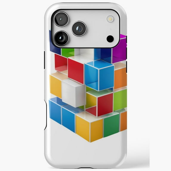 360 Digital Color Cube Cartoon Creative Print Protective and Compatible ...